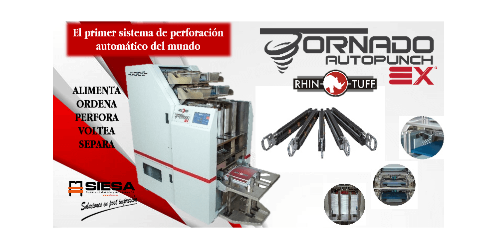 Sale al mercado la Tornado Autopunch EX, el primer sistema automatizado ...
